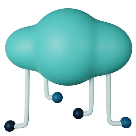 Cloud Computing 3d Icon Illustration 35667926 Png