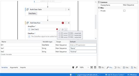 Add Data Into A Data Table Activities Uipath Community Forum