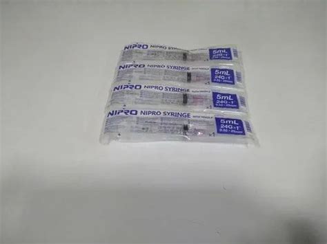 Nipro Syringe With Needle ML ML ML ML ML ML ML Test At Piece In Jaipur
