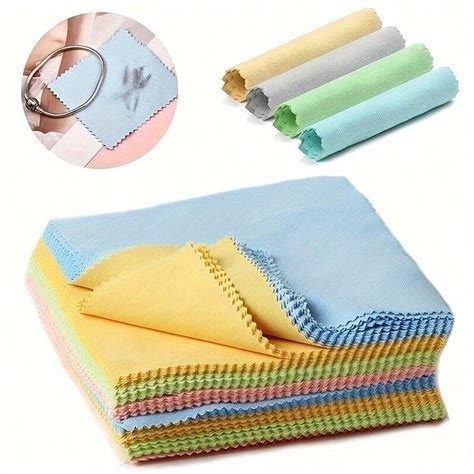 10pcs Microfiber Cleaning Cloths For Glasses Camera Lenses