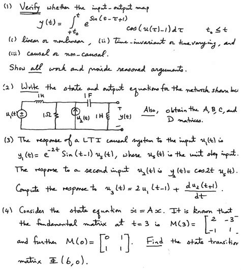 Solved 1 Verify Whether The Imputoutput Map