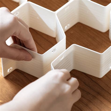 3d Printable Honeycomb Drawer Divider By Christopher Ong