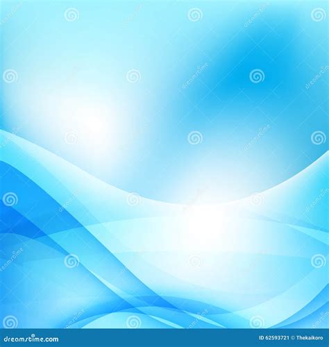 abstract background light blue curve and wave element 001 stock vector