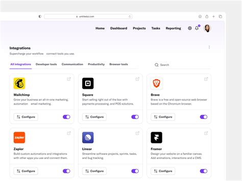 Integrations Settings — Untitled Ui By Jordan Hughes® On Dribbble