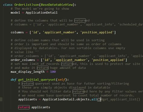 Datatables Server Side Rendering With Django Taking Long Time To
