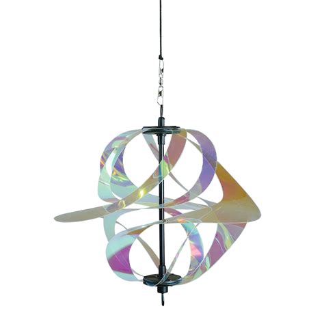 Iridescent Vortex Spinner In The Breeze Wholesale Garden Decor And Kites