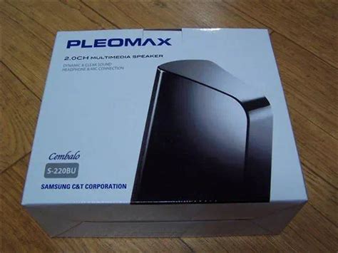 플레오맥스 스피커 Pleomax S 220 [블랙] 화이트 노이즈가 좀 심한듯 인터넷 이야기