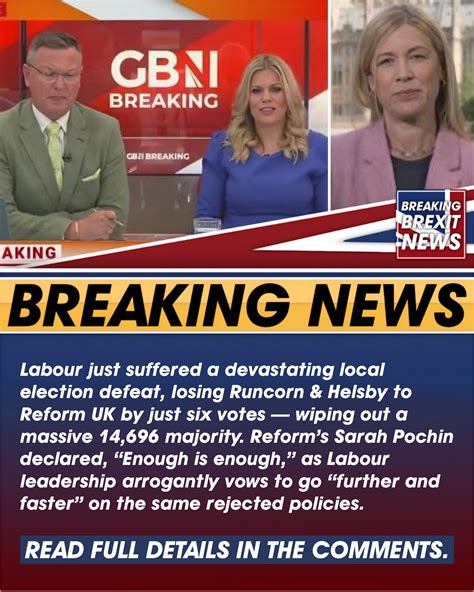 Breaking Labour Crushed Reform Uk Surges As Furious Voters Say