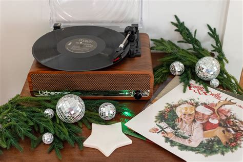 Record Player Vintage Christmas Records Its Me Christyb