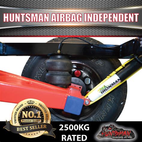 2500kg Off Road Camper Trailer Caravan Air Bag Independent Suspension