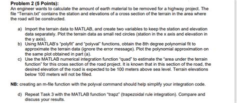 Please Create A Working Matlab Code Following The