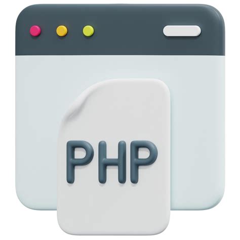 3d Php Icon Images Free Download On Freepik