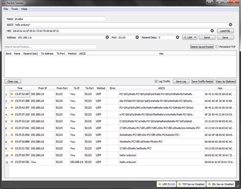 Arduino Sending Inconsistent Udp Messages Networking Protocols And
