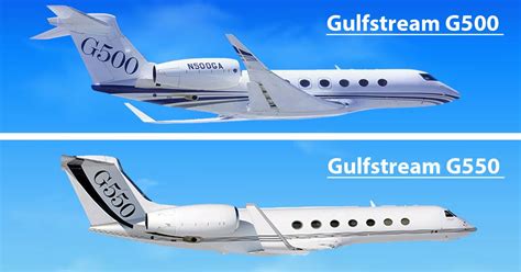 Gulfstream G500 Vs G550 Prices Range Speed Performance