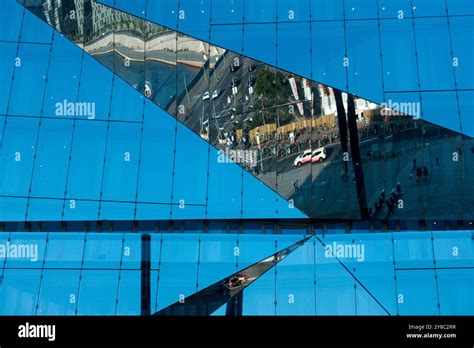 Cube Berlin Germany Europe Modern Architecture Glass Facade Building Cube Berlin Germany Europe Modern Architecture Glass Facade Building