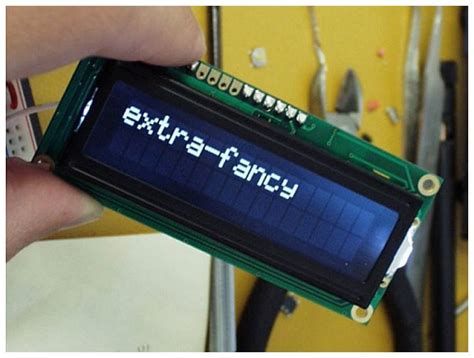 Basic 16x2 Character Lcd White On Black 5v Solarbotics Ltd