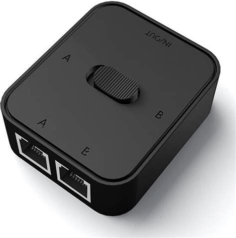 Network Switch Gigabit Switch Rj45 Network Lan Switch 2 Ports Switch Network Key Press Switch