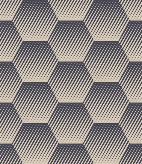 Premium Vector Hexagonal Structure With Hatching Seamless Pattern
