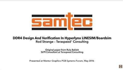 Ddr4 Design And Verification Hd
