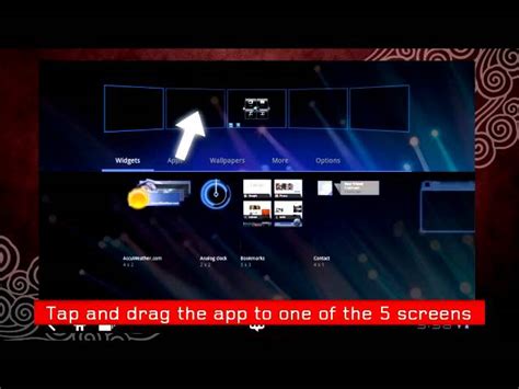 Accuweather Desktop Widget
