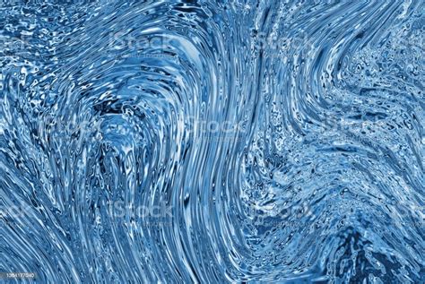 블루 웨이브 대리석 질감 귀금속 유동 이미지 액체 파란색 표면 아트워크 3d 일러스트레이션 0명에 대한 스톡 사진 및 기타