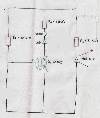 Blog Irvan Maulana Rangkaian Lampu Led Pada Sepeda Motor