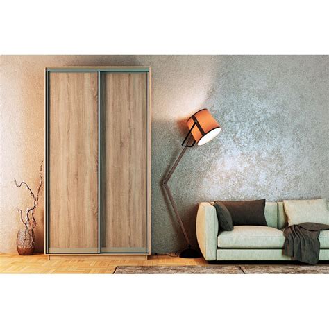 ДВУКРИЛ ГАРДЕРОБ С ПЛЪЗГАЩИ ВРАТИ Практикер Oferta Bg