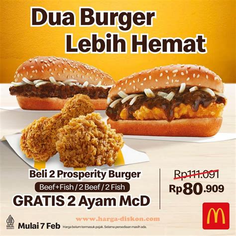 Promo Mcdonalds Terbaru