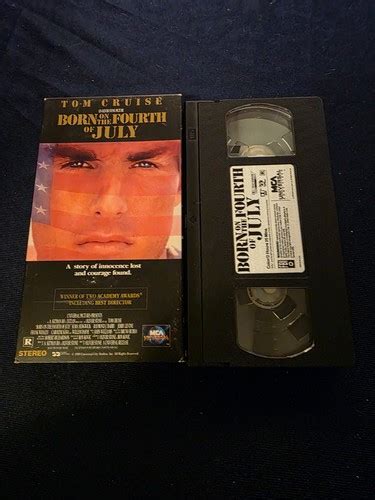 Born On The Fourth Of July Vhs 1990 96898090131 Ebay