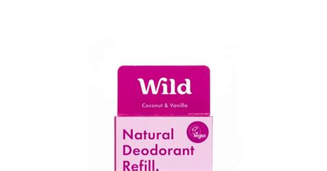 Wild Natural Deodorant Refill Coconut And… Natural Health Store