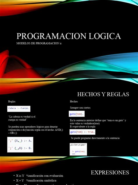 Programacion Logica Modelos 2 Pdf Lenguaje De Programación