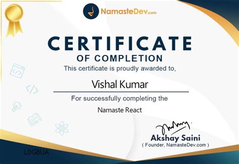 Reactjs Namastereact Namastedev Codingjourney Vishal Kumar