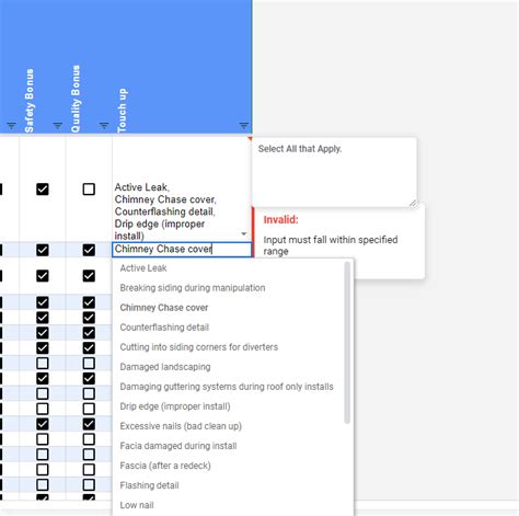 Add Check Box To Multi Select Drop Down List In Google Sheets Stack