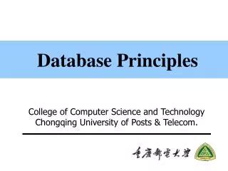 PPT Principles Of Database Design P I PowerPoint Presentation Free Download ID