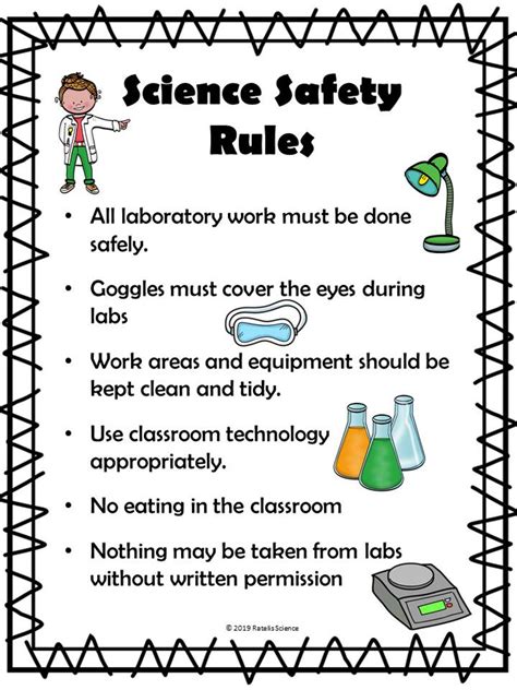 50 Lab Safety Worksheet Pdf Lab Safety Rules Science Lab Safety