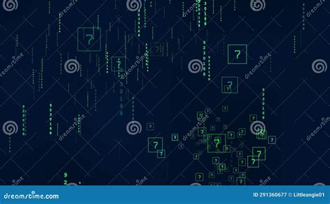 Computer Network Binary Data Matrix Stock Video Video Of Network