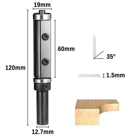 Frbe01a 12 Shank 2 2364 Cutting Length Top And Bottom Bearing Flu