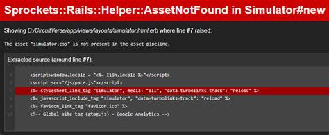 Missing Asset Error On Circuitverse Local Server · Issue 3726 · Circuitversecircuitverse · Github