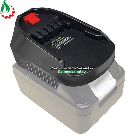 Đế chuyển Pin Makita 18V sang máy Bosch 18V (MT18BSB)
