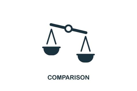 Comparison Icon Graphic By Aimagenarium · Creative Fabrica