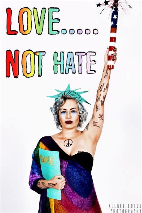 San Antonio Model Creates Love Not Hate Campaign To Promote