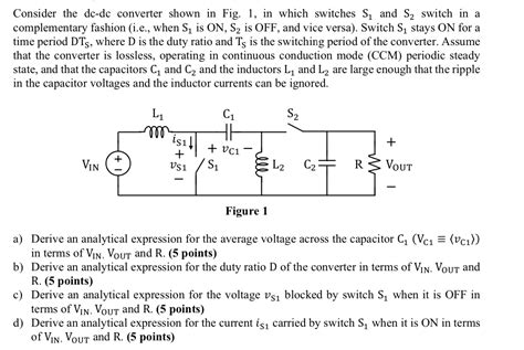 Consider The Dc Dc Converter Shown In Fig In Chegg Com