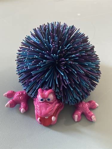 Vintage Kooshlings Koosh Ball Oddzon Critter Purple Monster 1996
