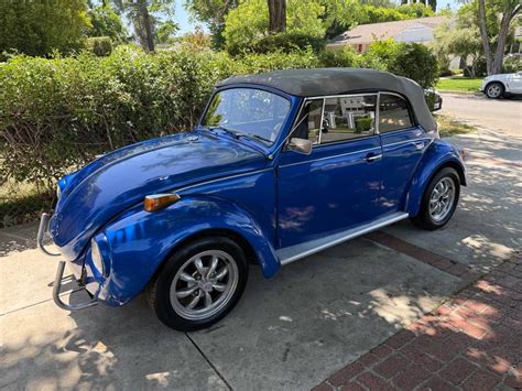 Volkswagen Bug Convertable Vintage Car Collector