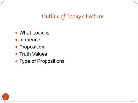 Introduction To Logic Inference Proposition Ppt