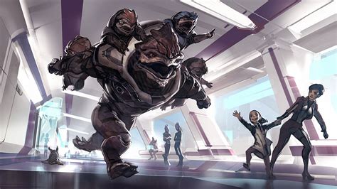 Korogan Wallpapers Krogan Commander Mass Effect Wiki Fandom