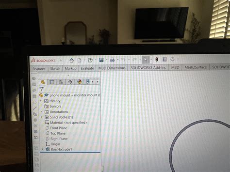 Issue With Command Ribbon Rsolidworks