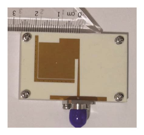 Photograph Of Proposed Antenna Download Scientific Diagram