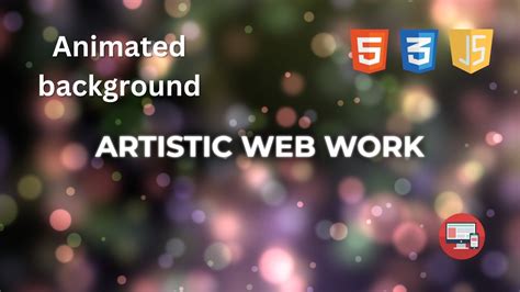 Creating An Animated Background With Html Css And Js Youtube