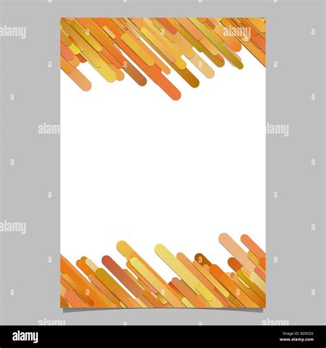 Trendy Diagonal Gradient Rounded Stripe Pattern Flyer Background Template Vector Stationery